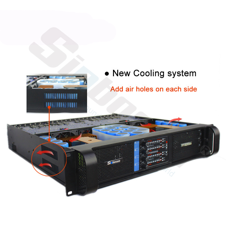 How is the cooling system of your amplifier?