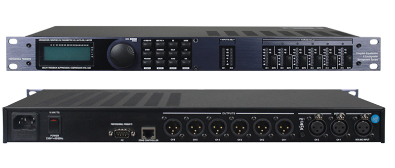 Sinbosen DBX 260 2 in 6 out crossover digital processor
